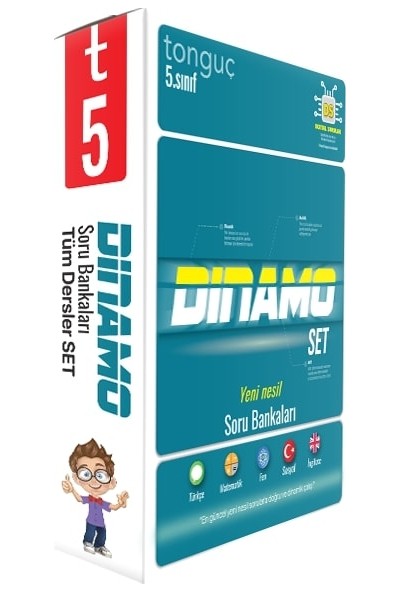 Tonguç Akademi 5. Sınıf Dinamo Tüm Dersler Soru Bankası Set