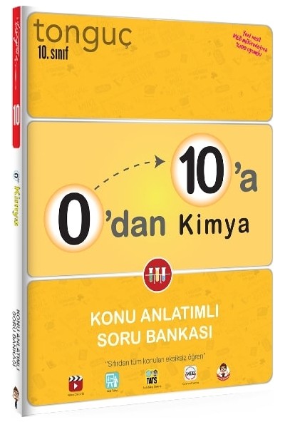 Tonguç Akademi 0'dan 10'a Kimya Konu Anlatımlı Soru Bankası Tonguç Akademi 0'dan 10'a Kimya Konu Anlatımlı Soru Bankası