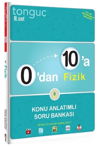 Tonguç Akademi 0'dan 10'a Fizik Konu Anlatımlı Soru Bankası
