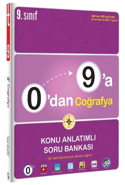Tonguç Akademi 0'dan 9'a Coğrafya Konu Anlatımlı Soru Bankası Tonguç Akademi 0'dan 9'a Coğrafya Konu Anlatımlı Soru Bankası