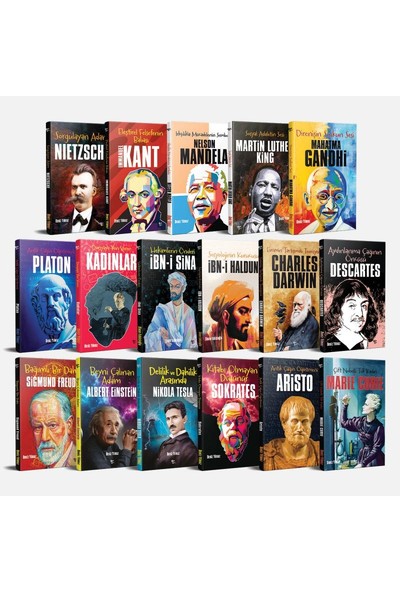 Dünyayı Değiştiren Insanlar Seti - 17 Kitap Dünyayı Değiştiren Insanlar Seti - 17 Kitap