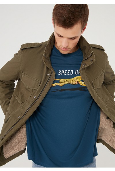 Mavi Erkek Cepli Yeşil Ceket 010317-32171 Mavi Erkek Cepli Yeşil Ceket 010317-32171