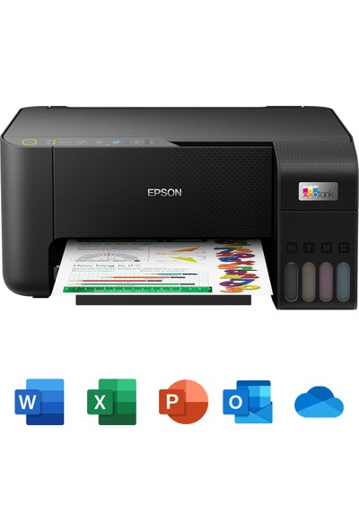 Epson L3250 Wifi Tanklı Mürekkep Püskürtmeli Çok Fonksiyonlu Yazıcı + QQ2-00006 Microsoft 365 Bireysel 1 Yıl Epson L3250 Wifi Tanklı Mürekkep Püskürtmeli Çok Fonksiyonlu Yazıcı + QQ2-00006 Microsoft 365 Bireysel 1 Yıl