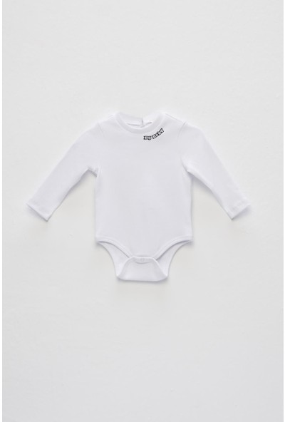 B&G Store Kız Bebek Beyaz T-Shirt 21FW0BG2514