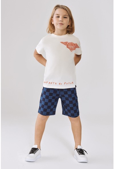 B&G Store Erkek Çocuk Desenli Şort
