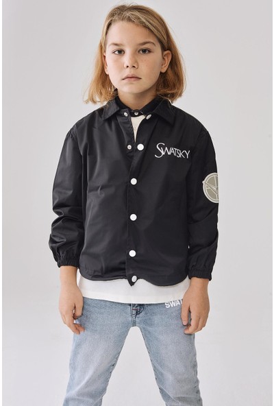 B&G Store Erkek Çocuk Lacivert Yağmurluk