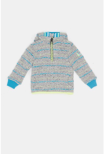 B&G Store Erkek Bebek Desenli Eşofman Üstü 20FW1BG1434