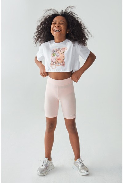 B&G Store Kız Çocuk Pembe Tayt