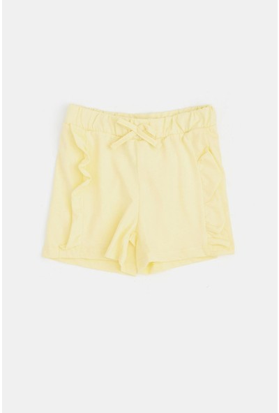 B&G Store Kız Bebek Sarı Şort