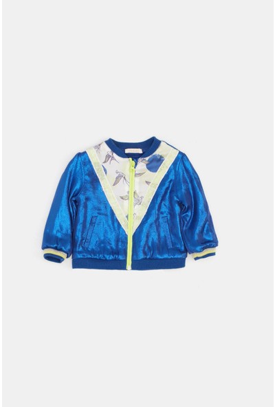 B&G Store Kız Bebek Saks Eşofman Üstü B&G Store Kız Bebek Saks Eşofman Üstü