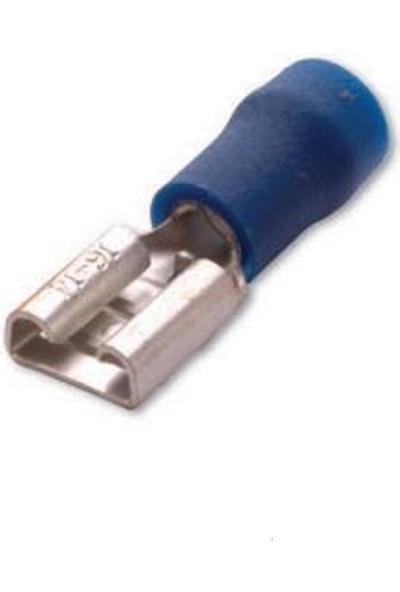 Şafak Dişi Faston Uç 1.5 - 2.5 Mm2 6.35 mm