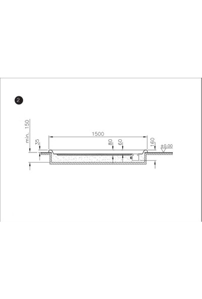 Vitra Kimera 150CMX75CM Dikdörtgen Flat Duş Teknesi Sifonlu - Beyaz Vitra Kimera 150CMX75CM Dikdörtgen Flat Duş Teknesi Sifonlu - Beyaz