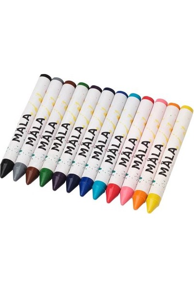 Ikea Mala Mum Boya Çeşitli Renkler 12 Renk Ikea Mala Mum Boya Çeşitli Renkler 12 Renk
