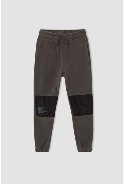 DeFacto Erkek Çocuk Regular Fit Polar Jogger Eşofman Altı U8075A621Wn