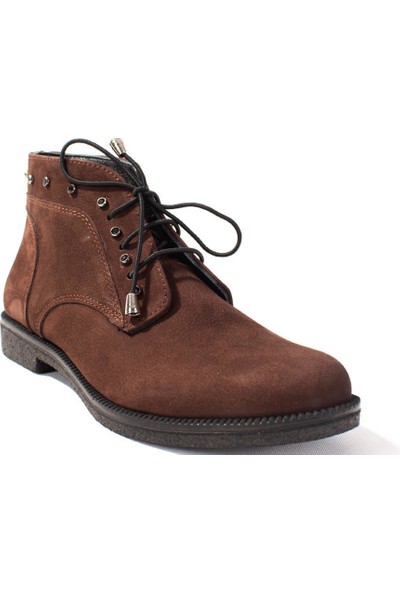 Dagoster DZA20-107117 Kahve Günlük Kadın Deri Bot