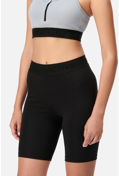 Dagi Siyah Bisikletçi Tayt