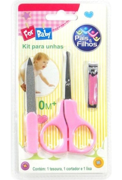 For Baby Manikür Seti Pembe