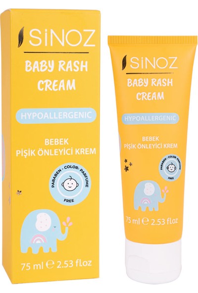 Sinoz Pişik Önleyici Bebek Kremi Sinoz Pişik Önleyici Bebek Kremi