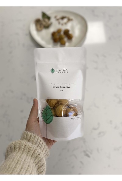 He-Qa Organik He-Qa Ceviz Kurabiye 50 gr