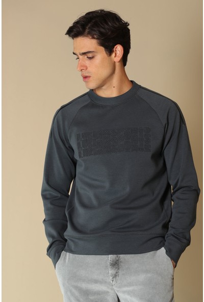 Lufian Arles Erkek Sweatshirt Siyah Lufian Arles Erkek Sweatshirt Siyah