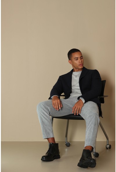 Lufian Forest Spor Blazer Ceket Slim Fit Lacivert Lufian Forest Spor Blazer Ceket Slim Fit Lacivert