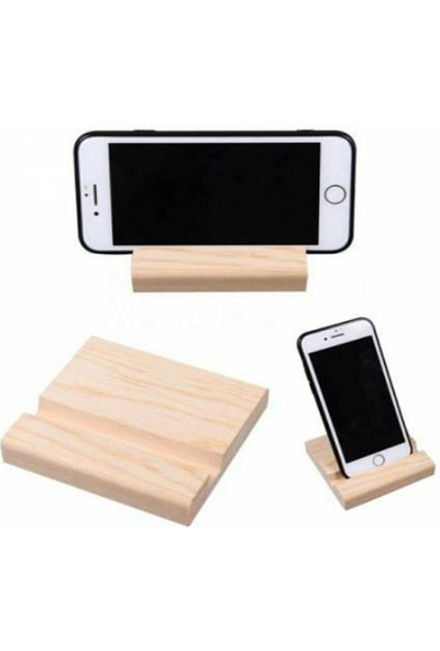 Pratik Mağazam Ahşap Telefon Tutucu Tablet Tutucu Pratik Mağazam Ahşap Telefon Tutucu Tablet Tutucu