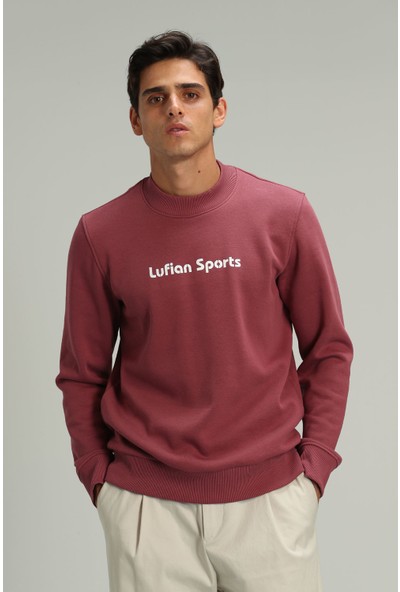 Lufian Star Erkek Sweatshirt Siyah