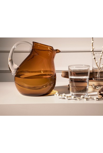 Madame Coco Emeline El Yapımı Cam Sürahi