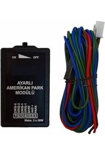 Unikum Bmw 318TI Ayarlı Amerikan Park Modülü Arıza Işığı Korumalı