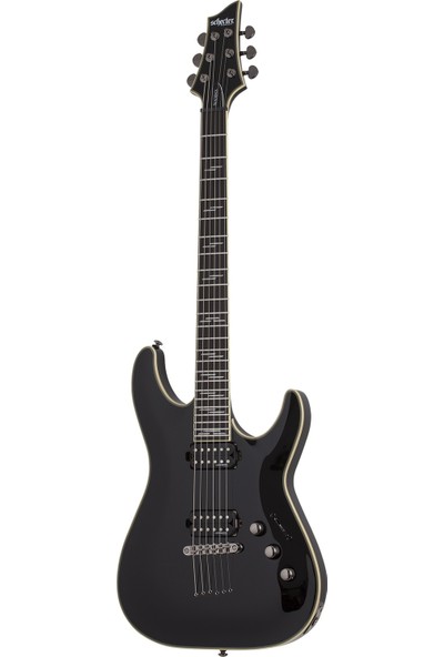 Fenix Schecter C-1 Blackjack Elektro Gitar (Gloss Black)