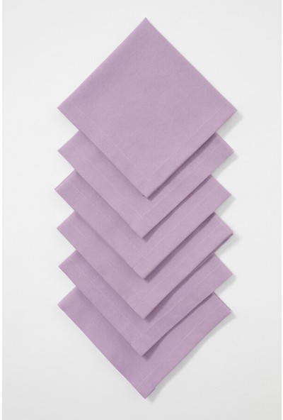 Favora Favora 6lı Peçete Seti 40x40 - Lila