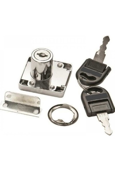 Mastercare Katlanır Anahtarlı Dolap Çekmece Kilidi 715220