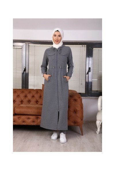 Carolina Collection Tesettür Spor Mont 2 Parça Manto + Pantolon Carolina Collection Tesettür Spor Mont 2 Parça Manto + Pantolon