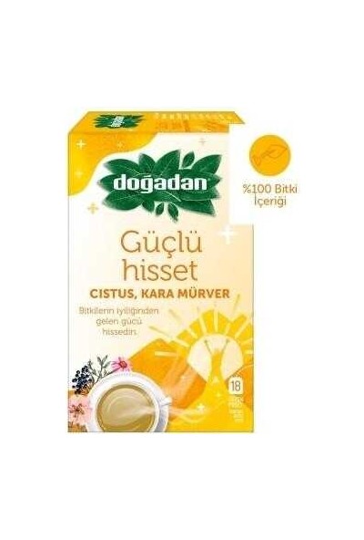 Doğadan Güçlü Hisset Bitki Çayı 18'li Doğadan Güçlü Hisset Bitki Çayı 18'li