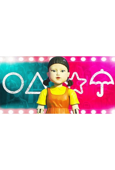 GK Evim Squid Game Kağıt Poster GK Evim Squid Game Kağıt Poster