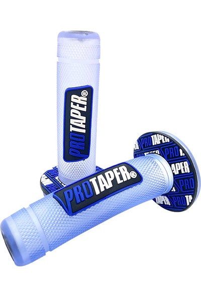 Protaper Evrensel Motosiklet Bisiklet Şeffaf Elcik Kılıfı Mavi