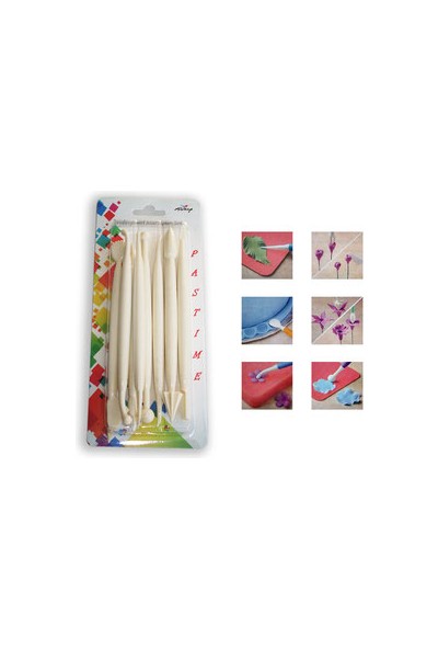 Pasta Works Pasta Şeker Hamuru Şekillendirici Kemik Marzipan Şekillendirme Seti Kalın 8 Parça Pasta Works Pasta Şeker Hamuru Şekillendirici Kemik Marzipan Şekillendirme Seti Kalın 8 Parça