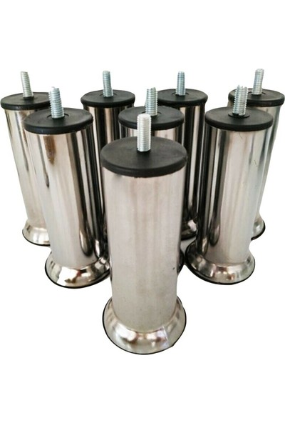 Yoys Hardware 15 cm 3/8 Kalın Diş 4'lü Baza Ayağı Koltuk Ayağı Kanepe Ayağı Yoys Hardware 15 cm 3/8 Kalın Diş 4'lü Baza Ayağı Koltuk Ayağı Kanepe Ayağı