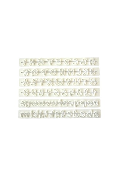 Pasta Works El Yazısı Alfabe Cetvel Set 6 Parça Tüm Harfler ve Rakamlar Pasta Works El Yazısı Alfabe Cetvel Set 6 Parça Tüm Harfler ve Rakamlar