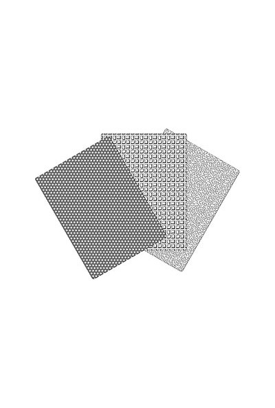 Pasta Works Doku Kalıbı Set 2 Petek/kare/yün