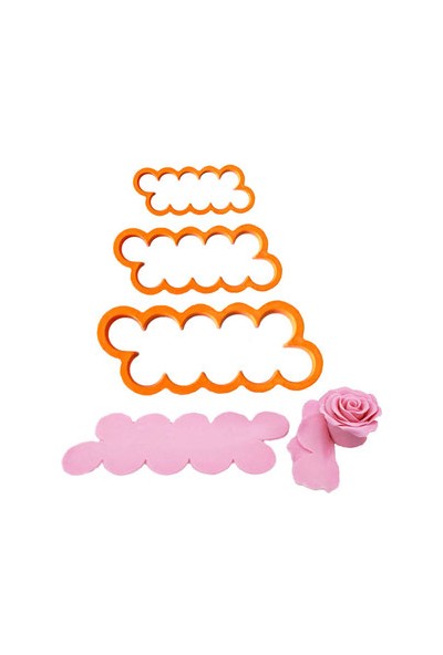 Pasta Works Şeker Hamuru Gül Yapım Seti 3’lü Pasta Works Şeker Hamuru Gül Yapım Seti 3’lü