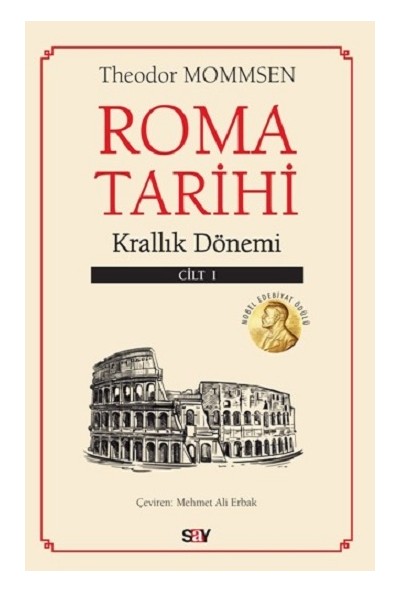 Roma Tarihi 1. Cilt - Theodor Mommsen Roma Tarihi 1. Cilt - Theodor Mommsen