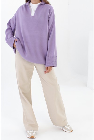 ALLDAY Duble Kol Triko Kazak