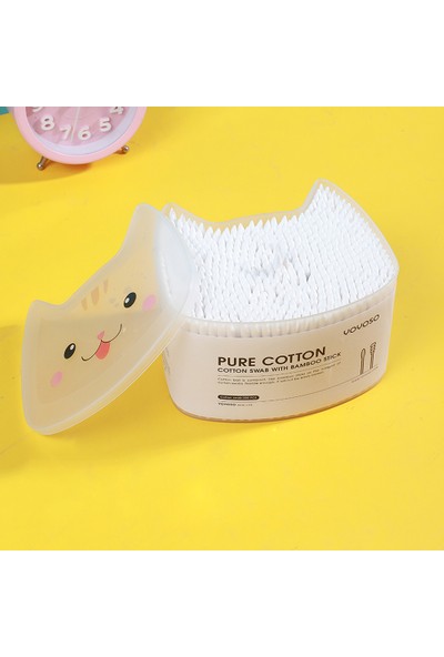 Yoyoso Kedi 500 Adet Kulak Temizleme Çubuğu