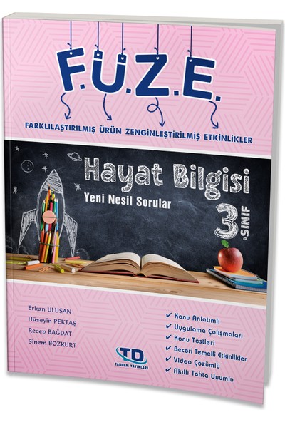 Tandem Yayınları F.u.z.e. 3. Sınıf Hayat Bilgisi Tandem Yayınları F.u.z.e. 3. Sınıf Hayat Bilgisi
