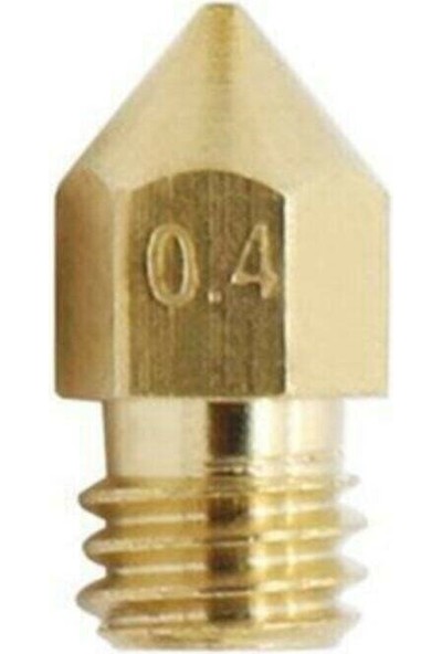 Teknik Filament 3D Mk8 0.4 mm Nozzle 5 Adet Teknik Filament 3D Mk8 0.4 mm Nozzle 5 Adet