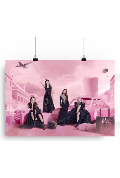 Blackpink Müzik Grubu Afişi 35X50