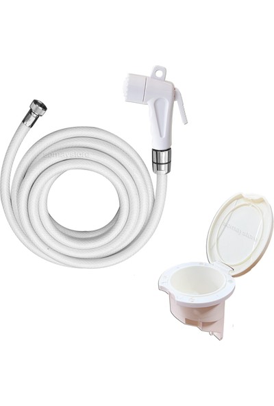 Somay Store Tekne Hortumlu Duş 2.5m Set Somay Store Tekne Hortumlu Duş 2.5m Set