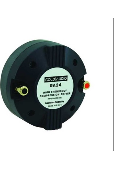 Herbiseyvar Gold Audio Ga-34 30W 8 Ohm 34MM Driver Unit Herbiseyvar Gold Audio Ga-34 30W 8 Ohm 34MM Driver Unit