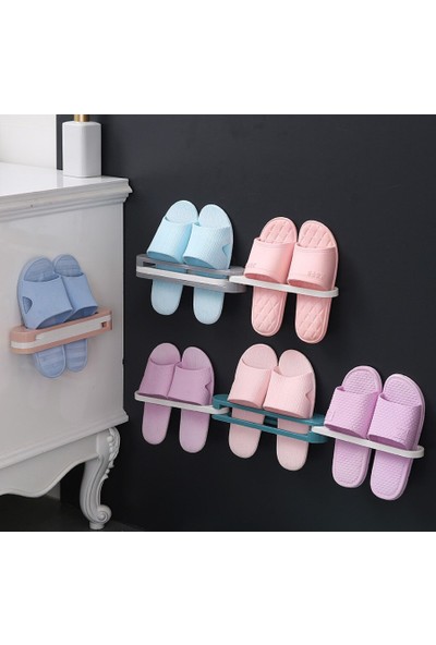 Portatif Terlik Tutucu 3 Çift Terlik Kapasiteli